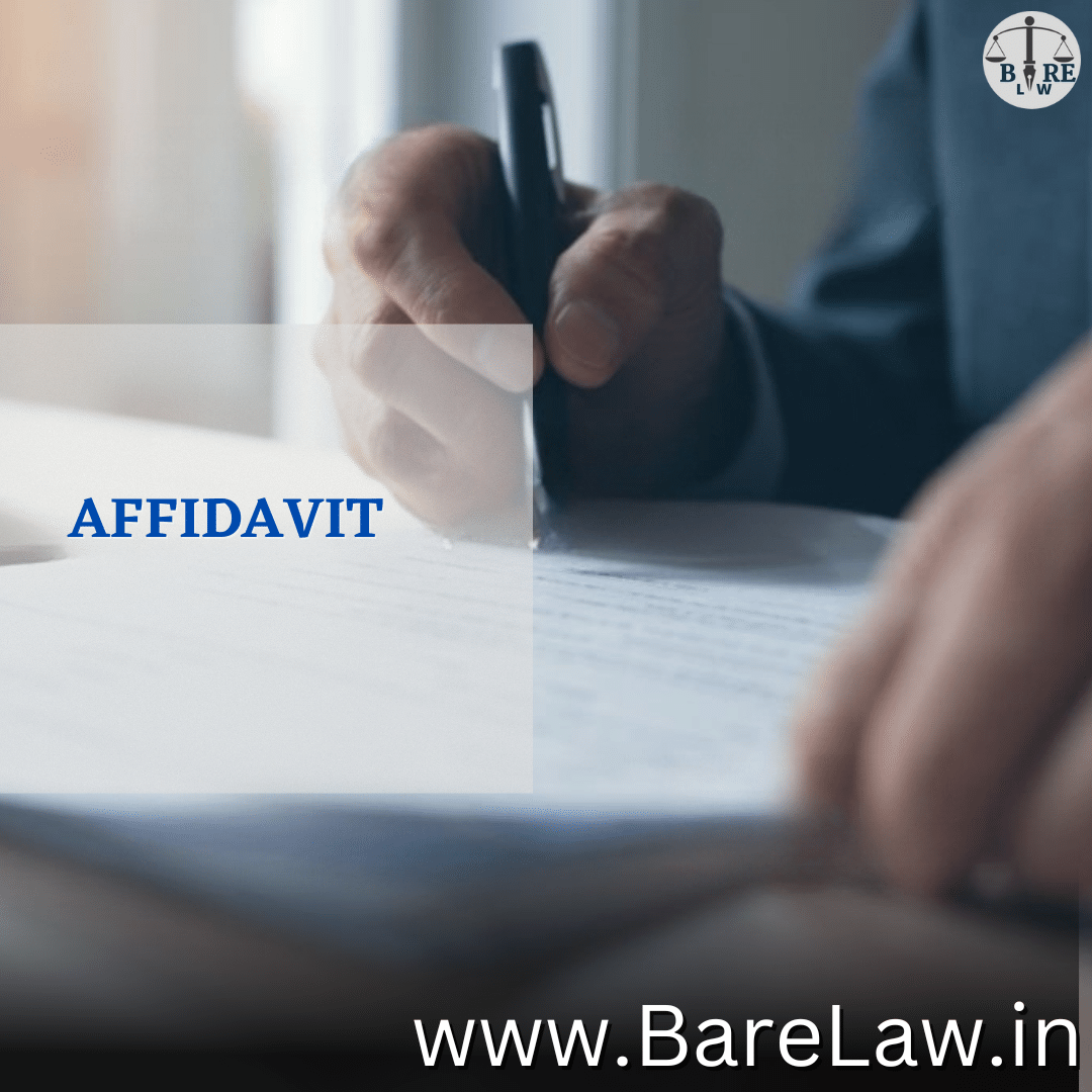 Legal Draft-AFFIDAVIT - BareLaw